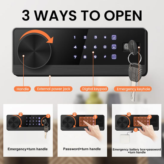 XB-K-45 /Kavey 2.0 Cub Home Safe Box – KaveySafe